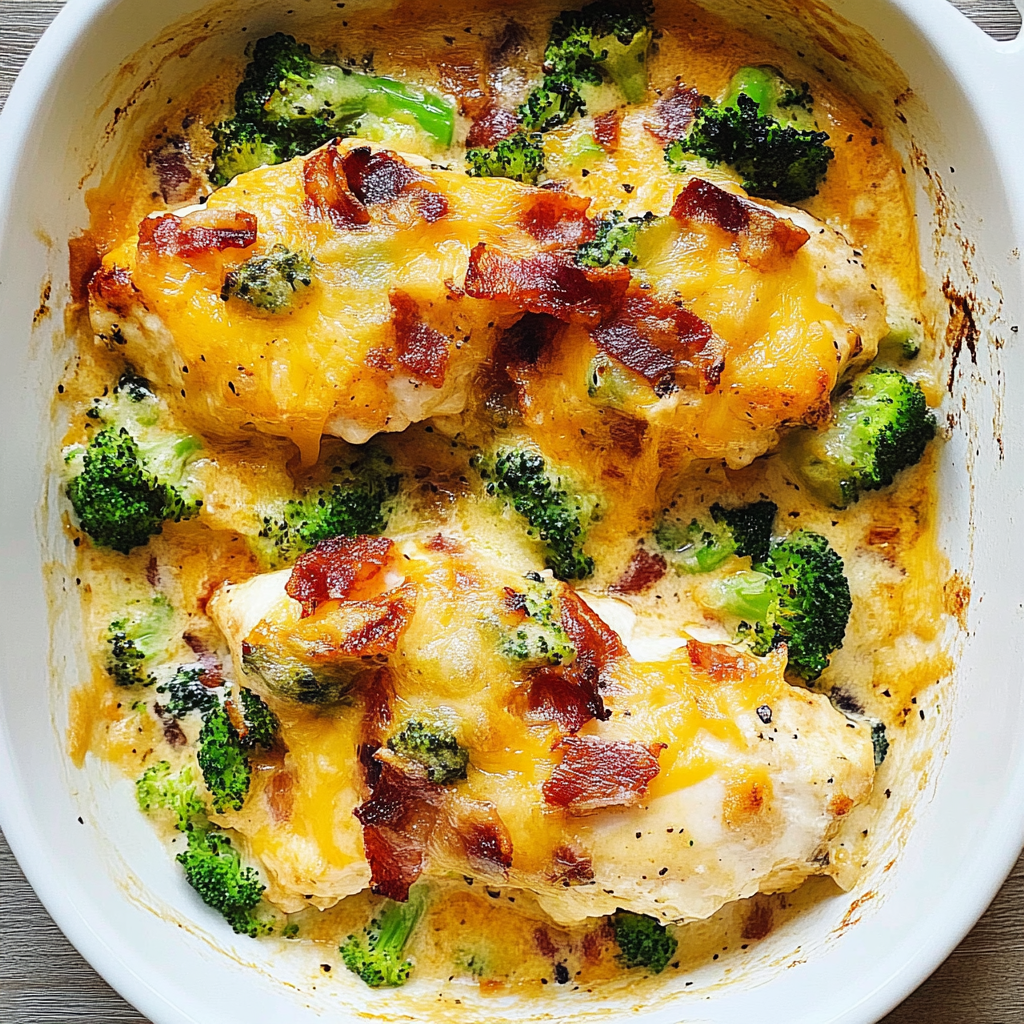 Broccoli Bacon Cheddar Chicken