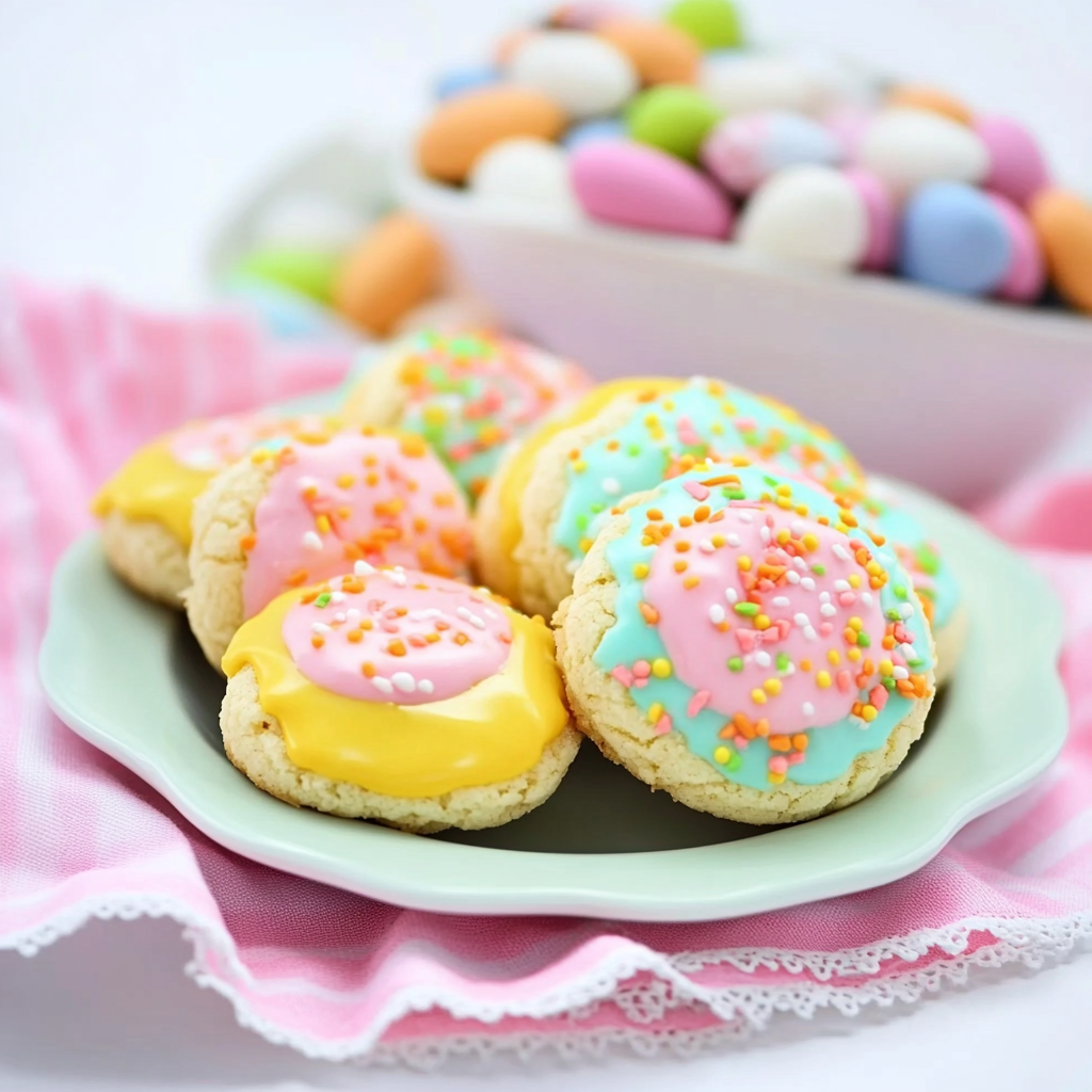 Easter Thumbprint Cookies