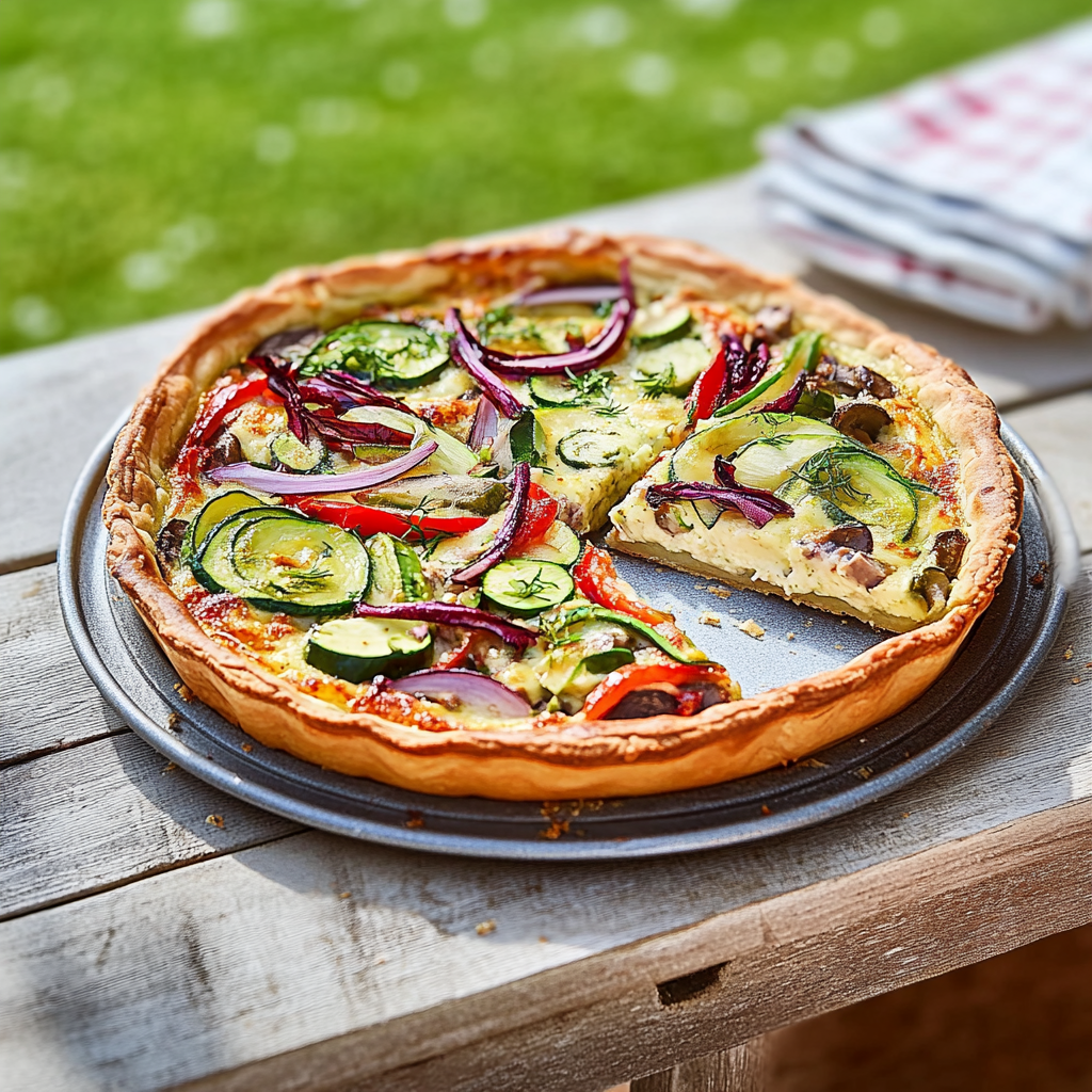 Farmers Market Quiche